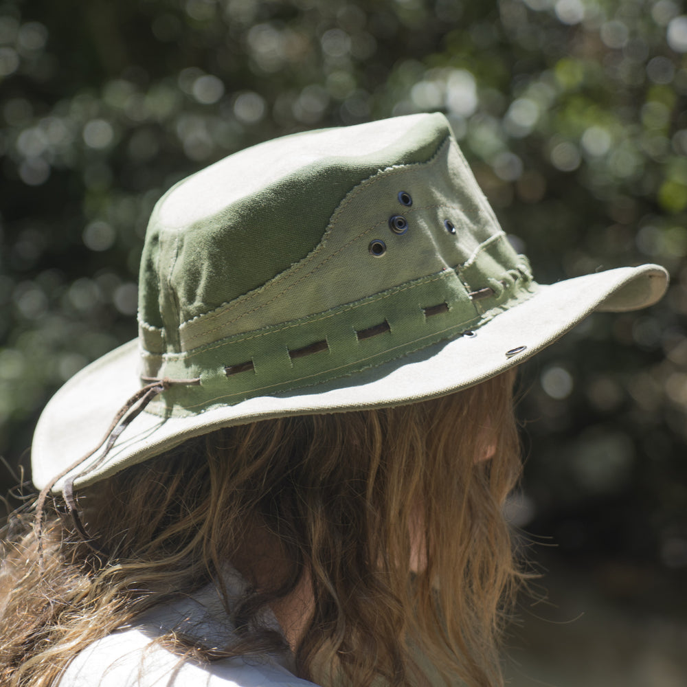 Digger Hat, Green – Afroblonde Road Gear