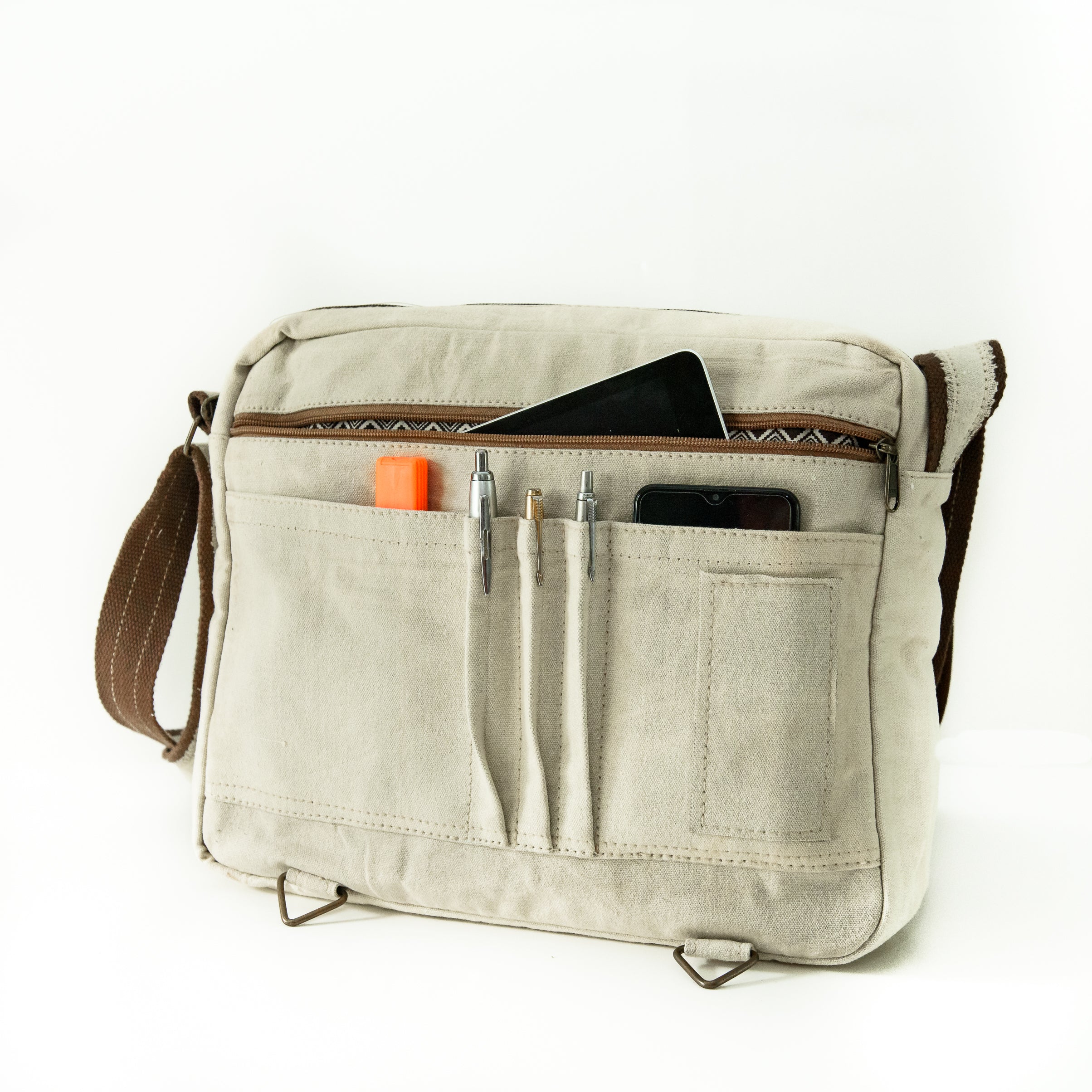 Aztec Warrior Messenger Bag Large – Afroblonde Road Gear