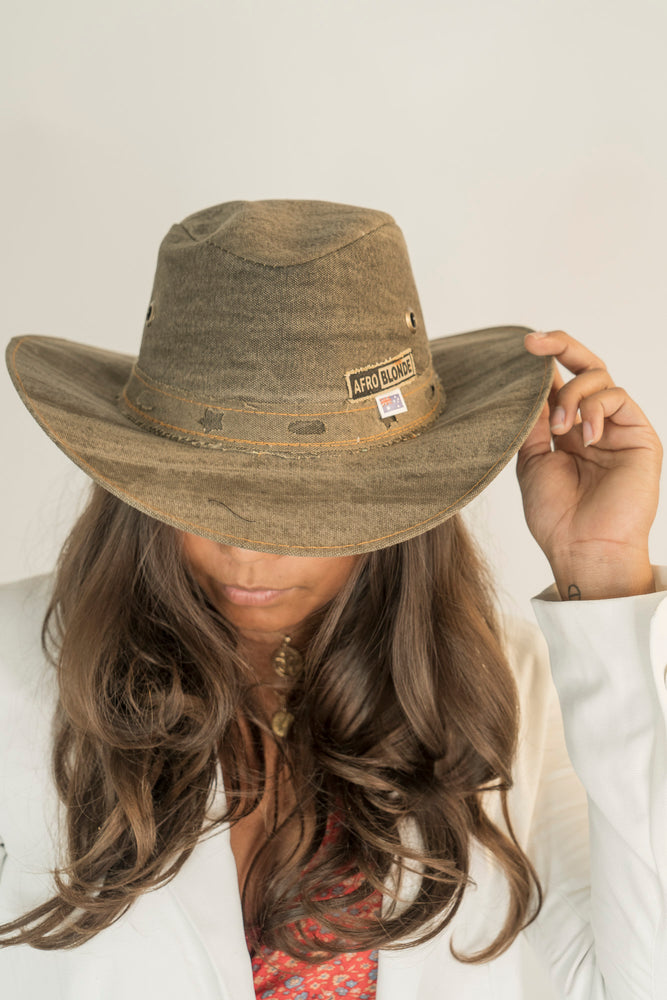 Wire Brim Hat – Afroblonde Road Gear